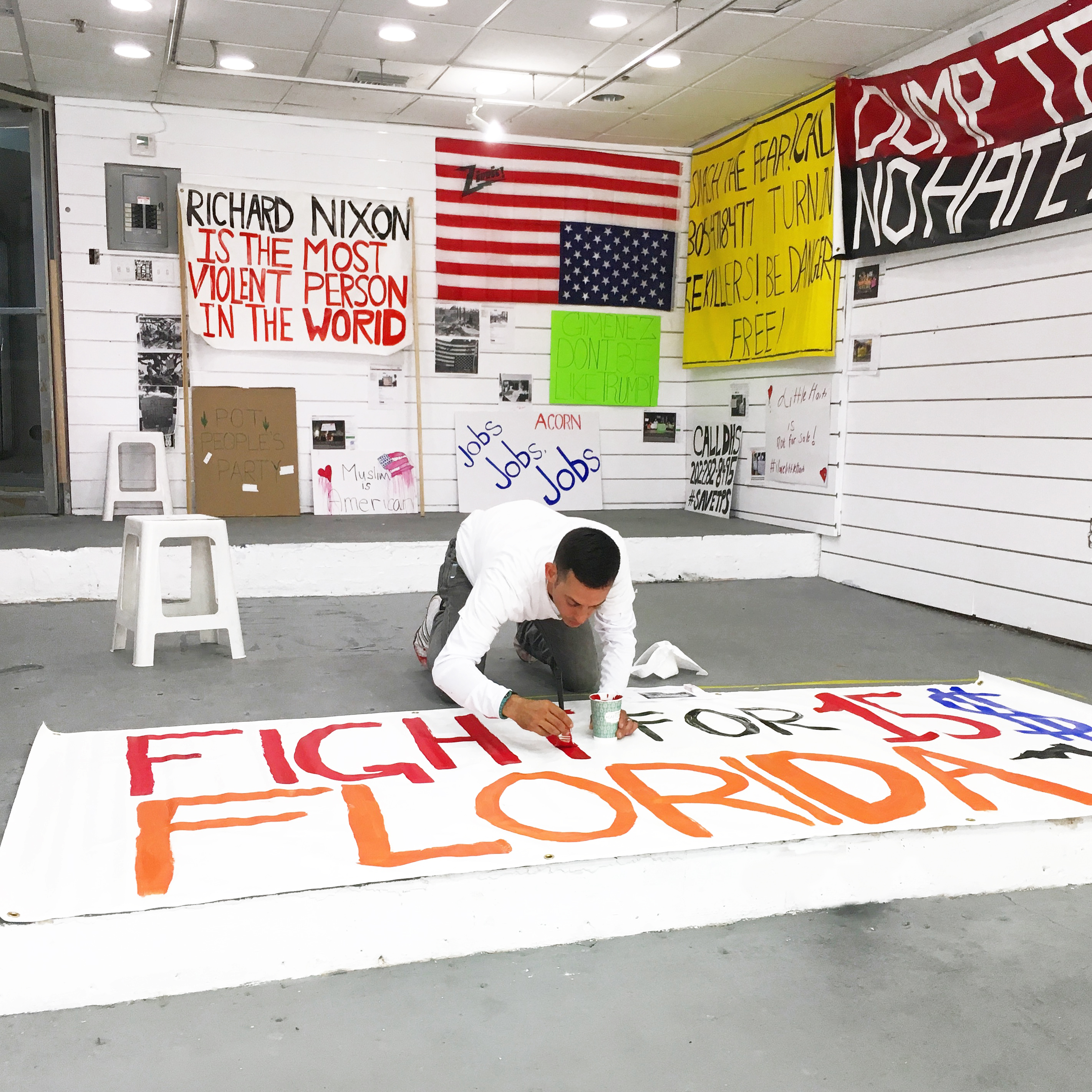 Jason Lazarus / A Century of Dissent: Miami